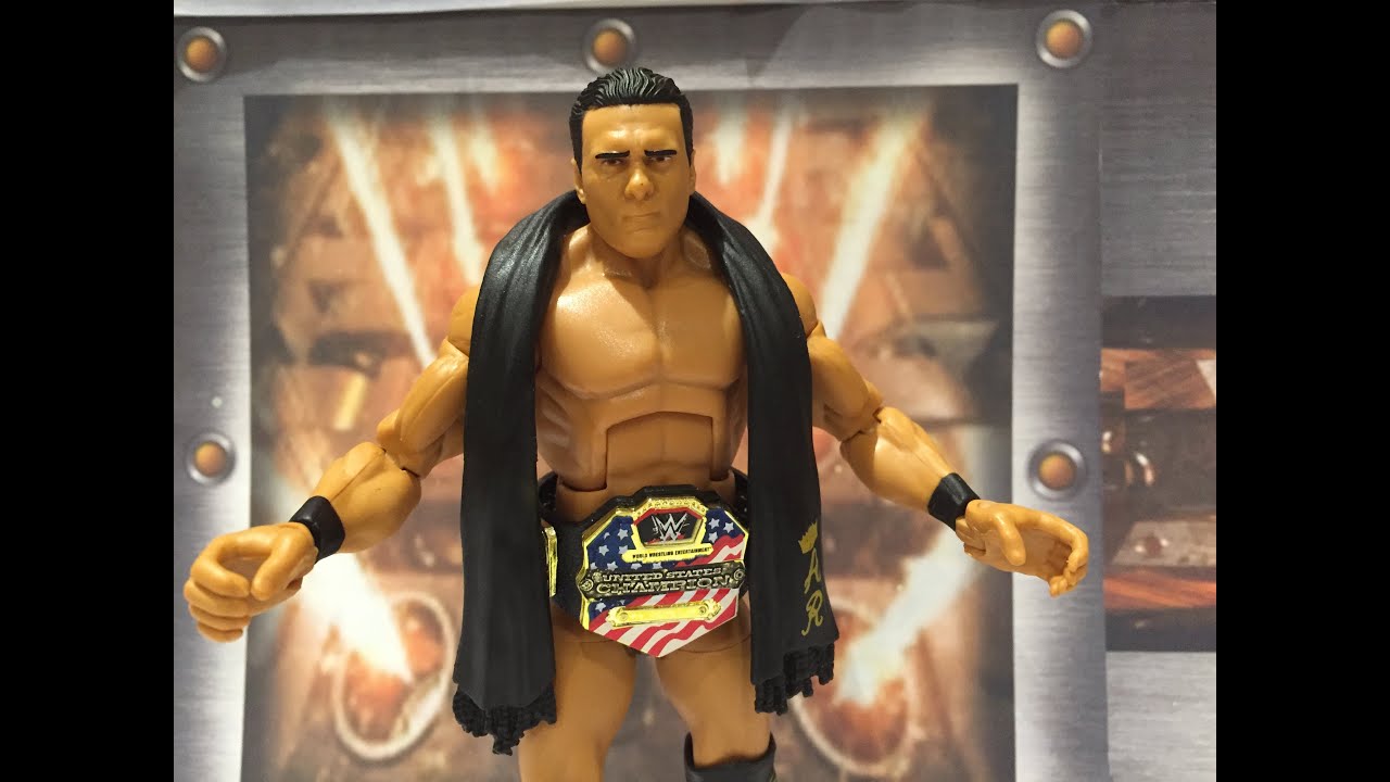 WWE Mattel Alberto Del Rio Elite series 43 United States Champion ...