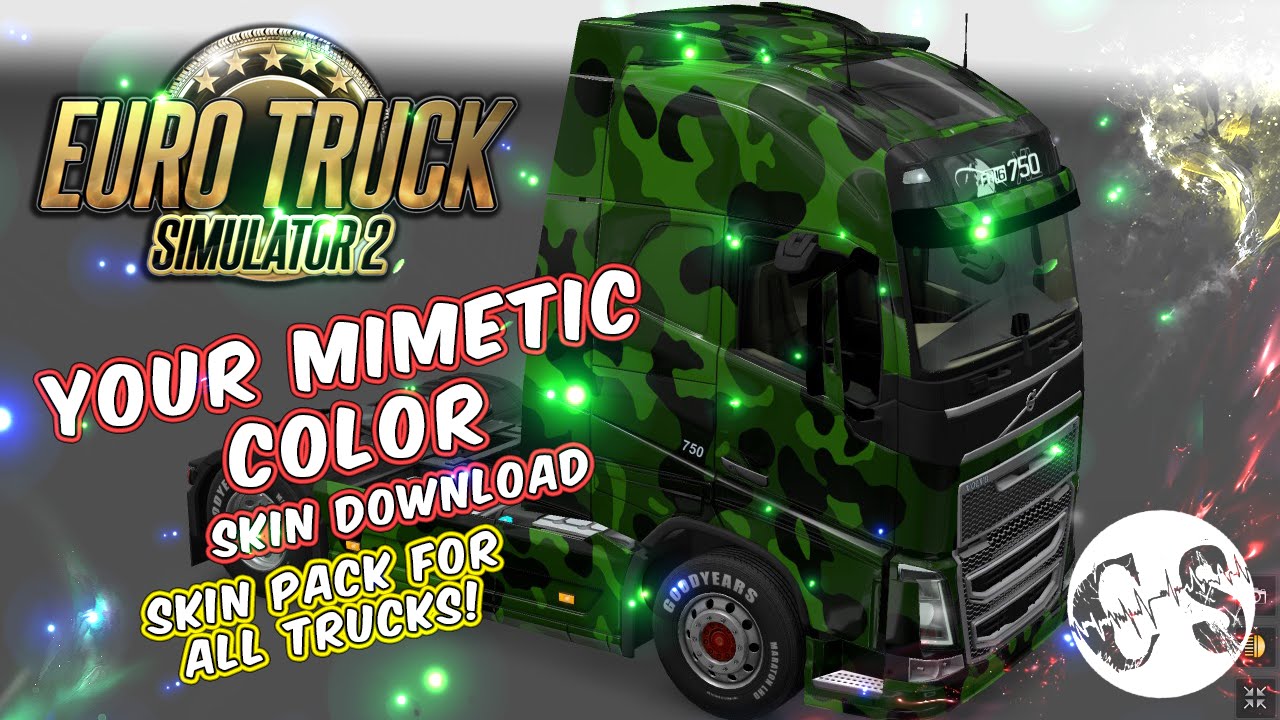 [DOWNLOAD] ETS 2 Your Mimetics Color Pack Skin for All Trucks - YouTube