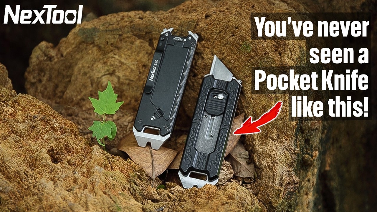 The Ultimate EDC Knife? NexTool E20 Kickstarter FIRST LOOK - YouTube