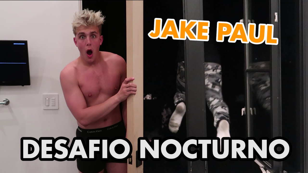24HR OVERNIGHT CHALLENGE IN JAKE PAUL'S ROOM - YouTube