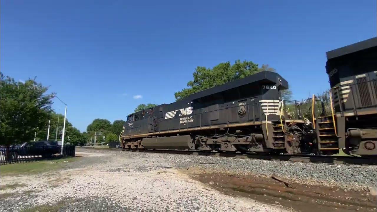 [4K] NS 51E booking it through Cary, NC with a cool crew! (9/20/22) - YouTube