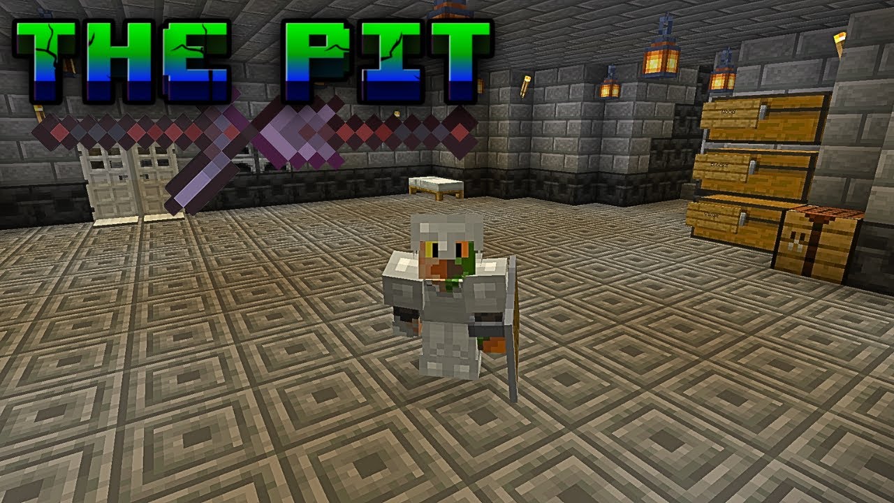 Minecraft: The Pit RESURRECTION | Base Construction (Ep. 5) - YouTube