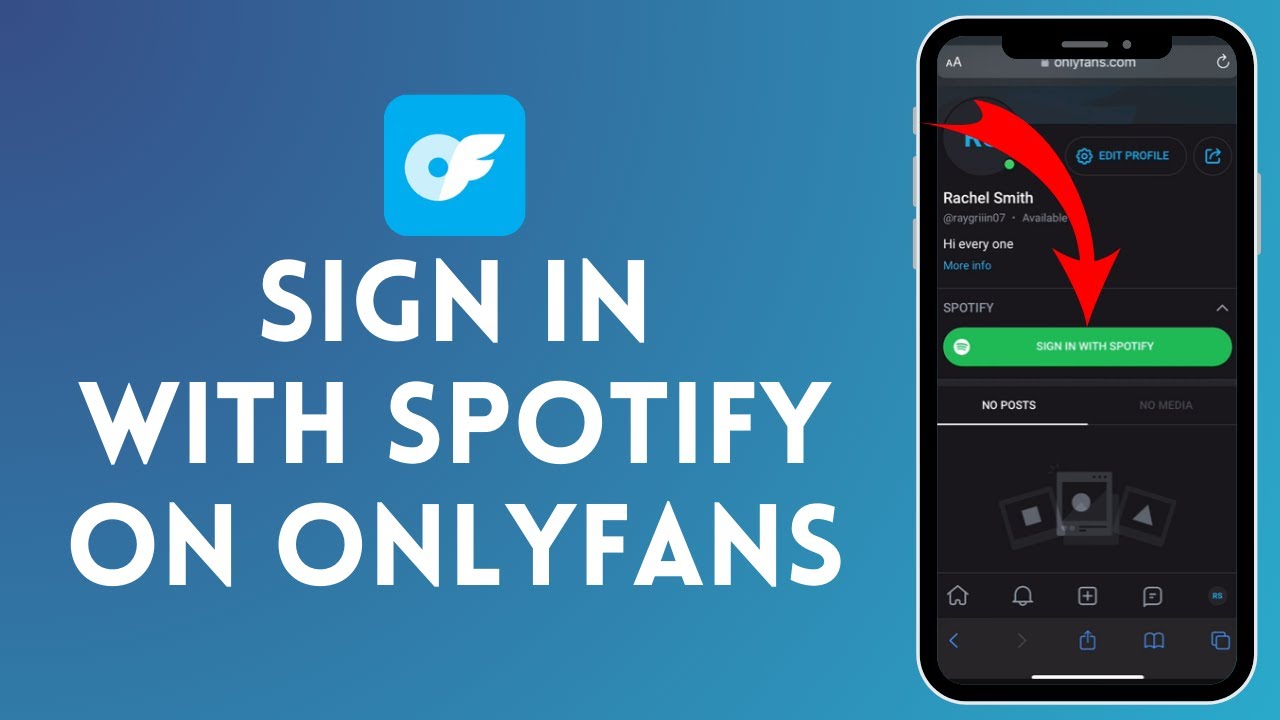 How to Sign In with Spotify in OnlyFans 2024? - YouTube