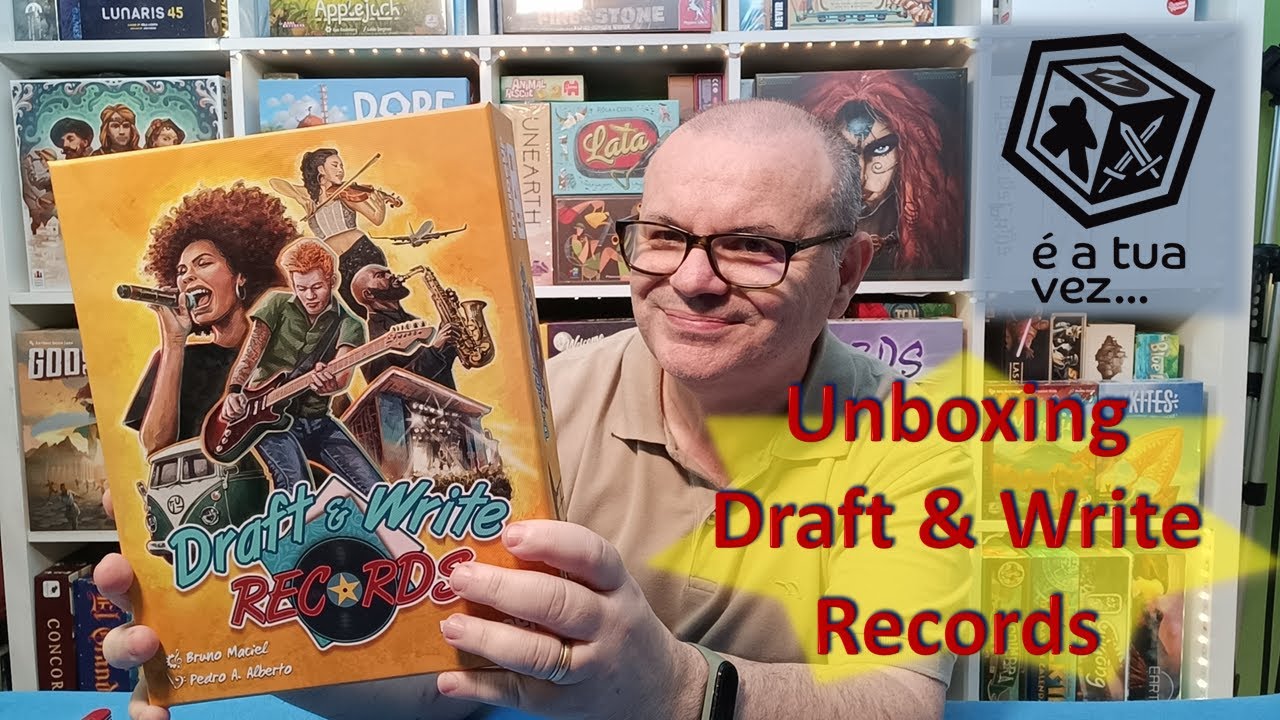 Draft & Write Records - Unboxing - YouTube