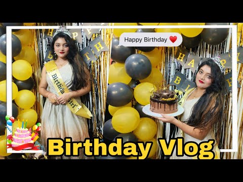 My Birthday Vlog 🎉🎊 || #Ridhia_bannerjee❤️ Vlog #03