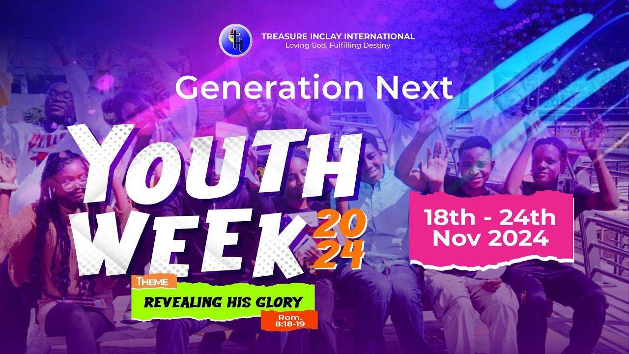 "Youth Week 2024 | Sunday Service | Revealing His Glory 🎉" - YouTube