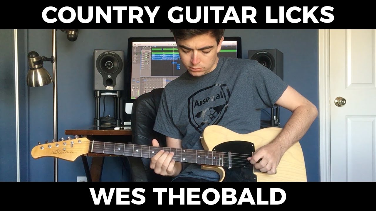 Country Guitar Licks - Traditional Country | Wes Theobald - YouTube