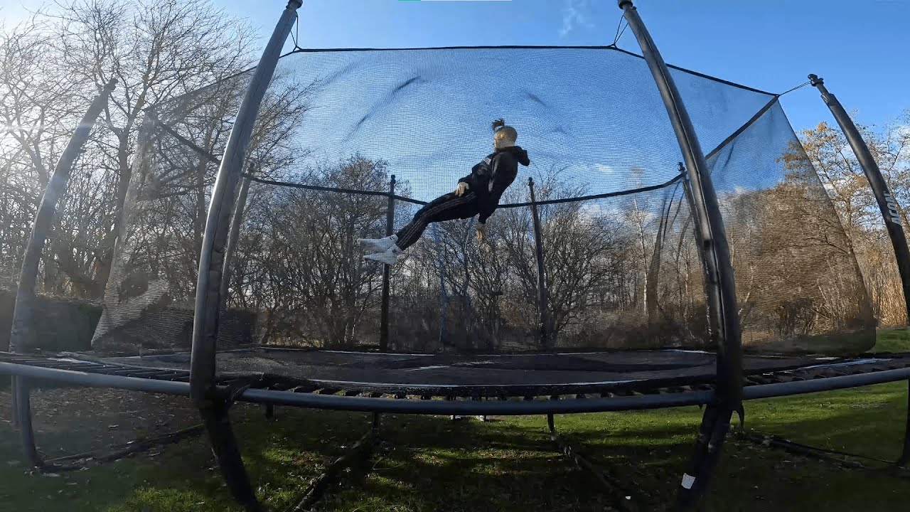 Front Drop 360° - Trampoline - YouTube