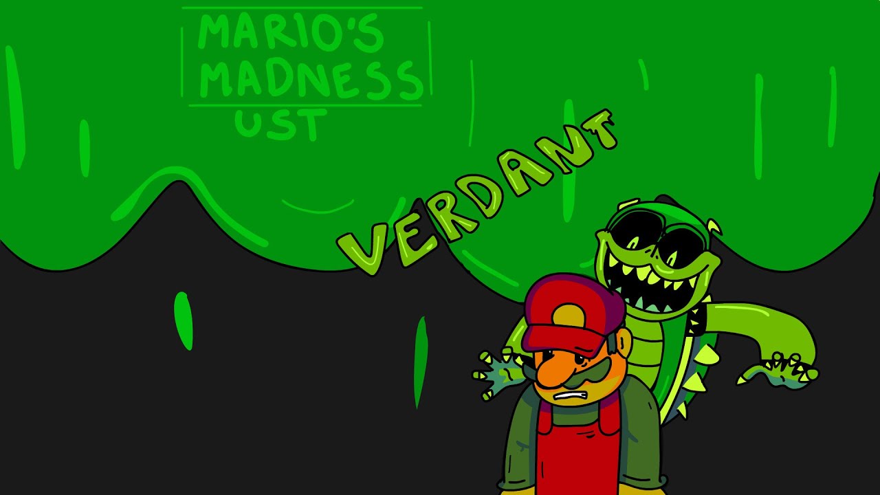 FNF Mario Madness UST: Verdant(vs Ink Bowser)GAMEPLAY - YouTube