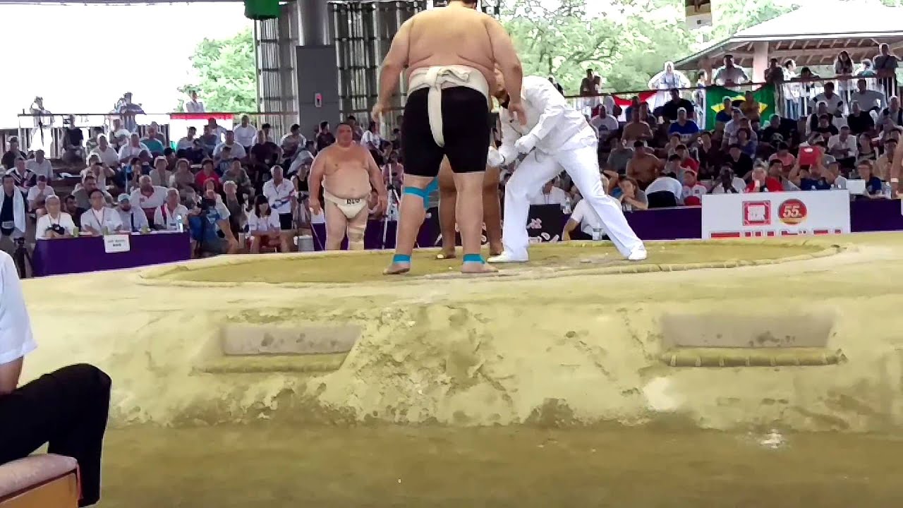 POR Neves vs MGL Byamba Sumo World Champs 2015 - YouTube