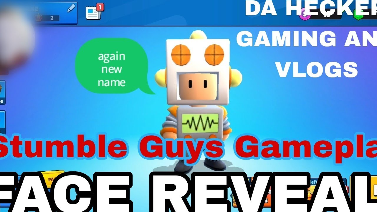 Face Reveal|| Stumble Guys Part 1|| - YouTube