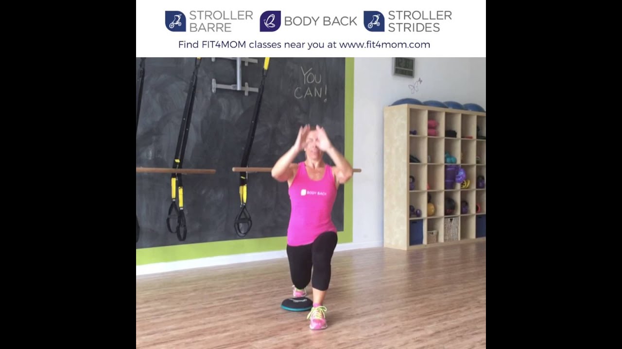 Reverse Lunge to Front Kick Combo - YouTube