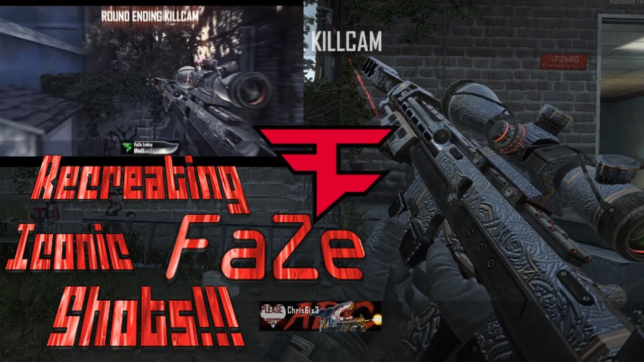 I Recreated Iconic FaZe Bo2 Trickshots!!! Plutonium Bo2 Trickshotting ...