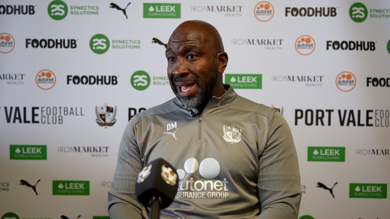 Pre-match | Darren Moore previews the opening fixture of the 2024/25 ...