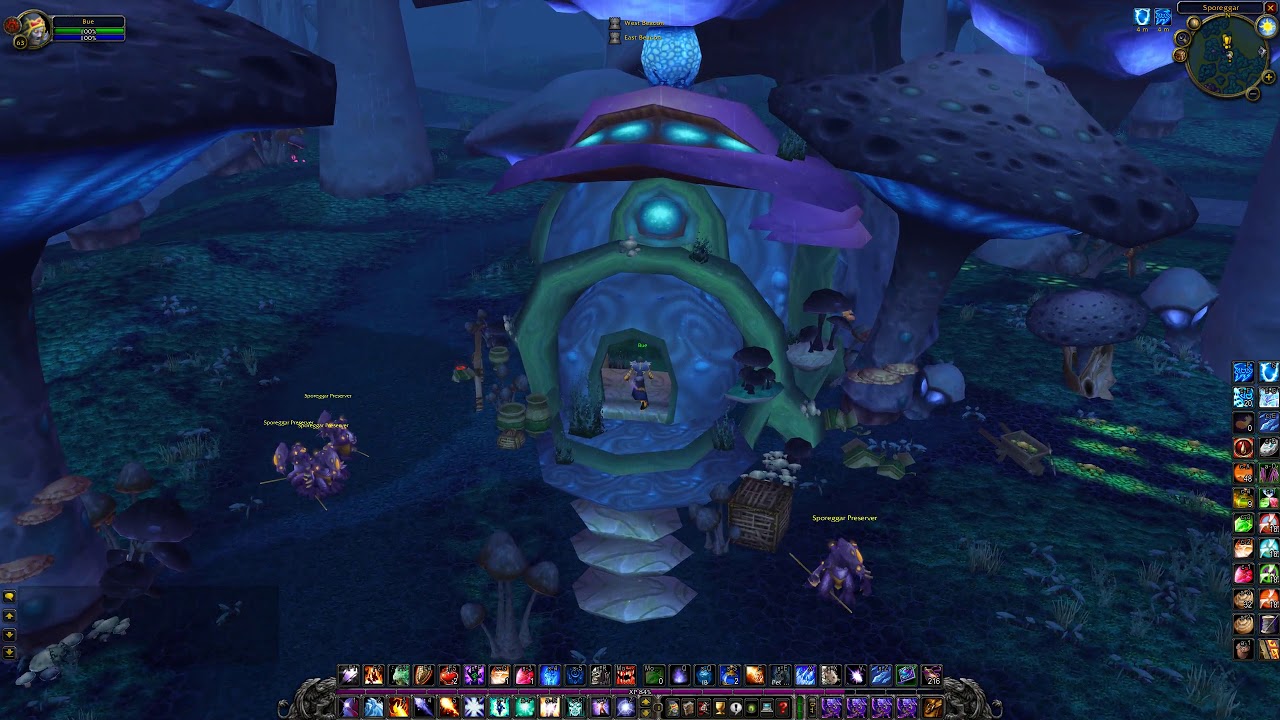 Sporeggar, WoW TBC Quest - YouTube
