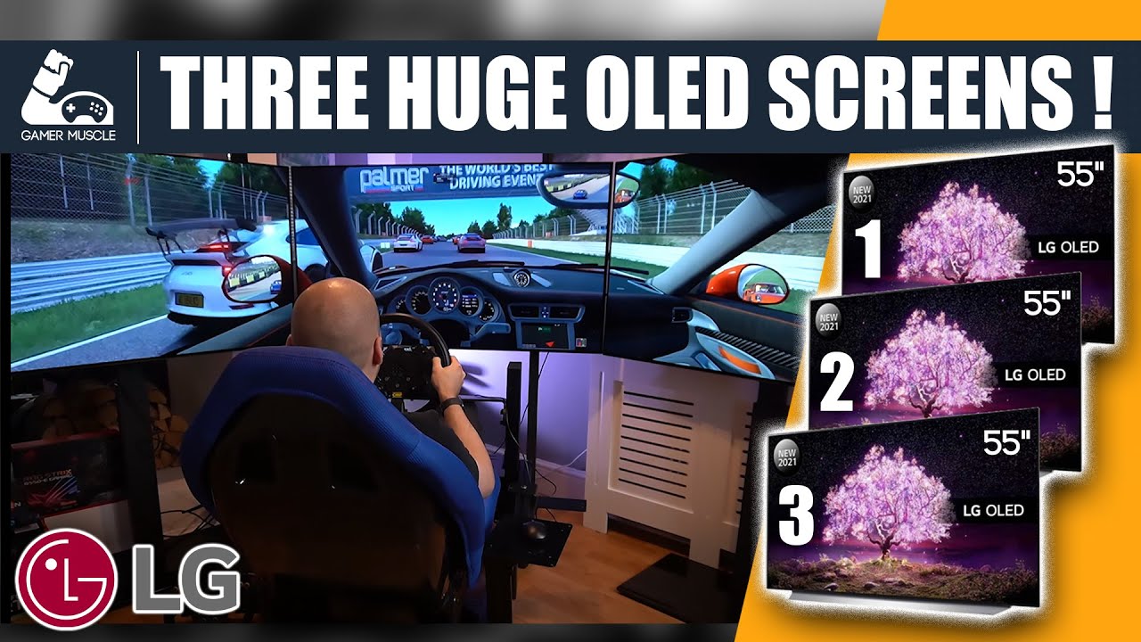 LG OLED BEST GAMING TV - Dream Racing Simulator Setup - YouTube