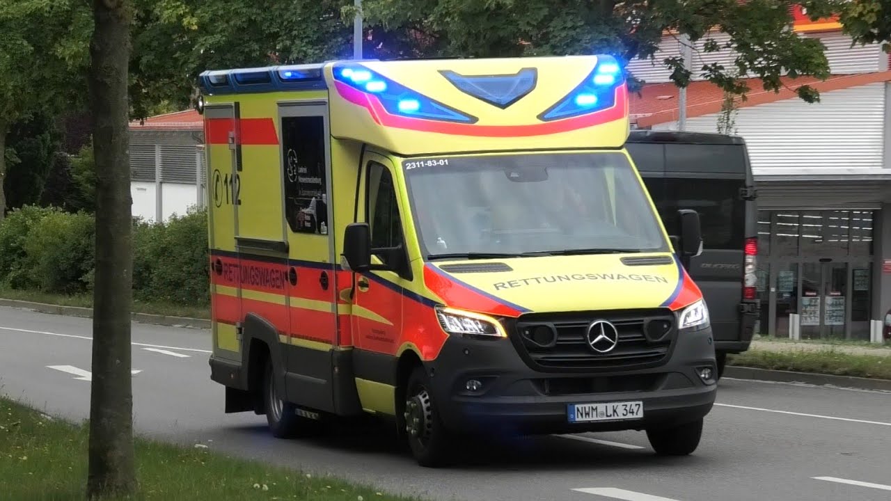 RTW DRK Dassow in Wismar - YouTube