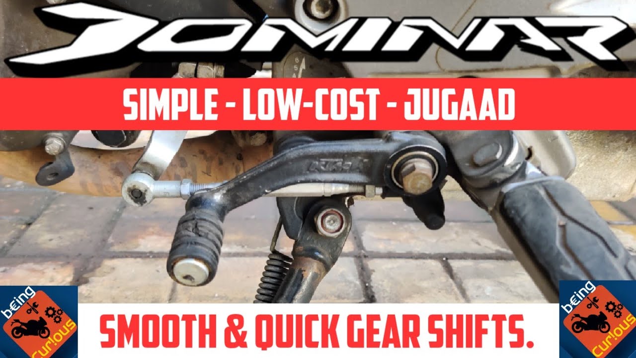 KTM Gear Lever In Dominar 400 | Dominar Gear Shift Problem Solved ...
