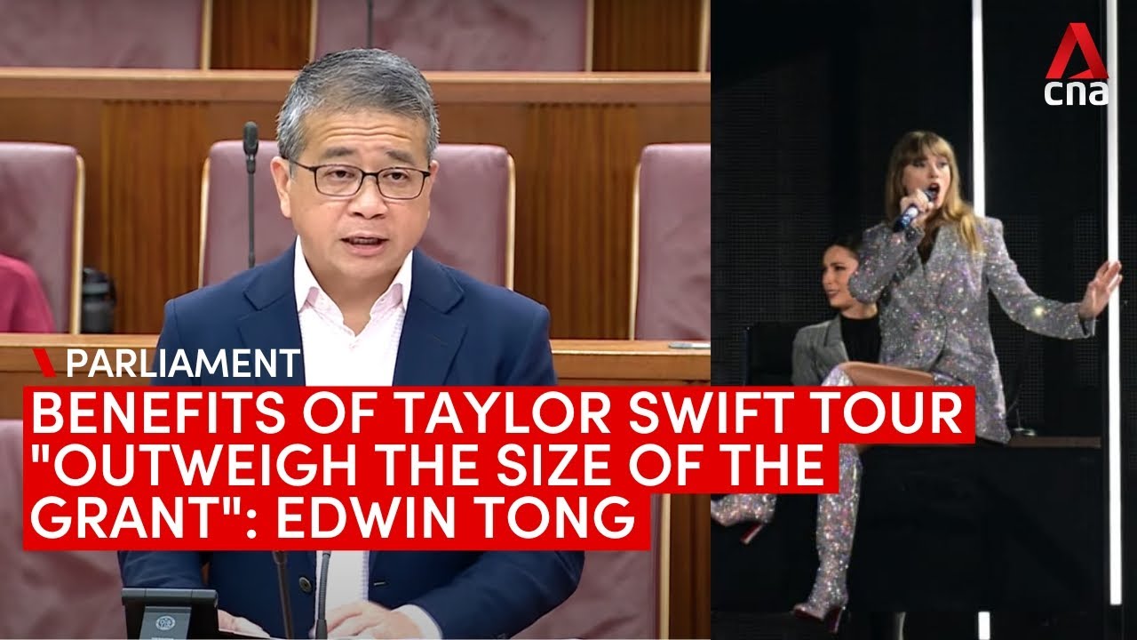 Benefits of bringing Taylor Swift tour to Singapore "outweigh the size of the grant": Edwin Tong ...
