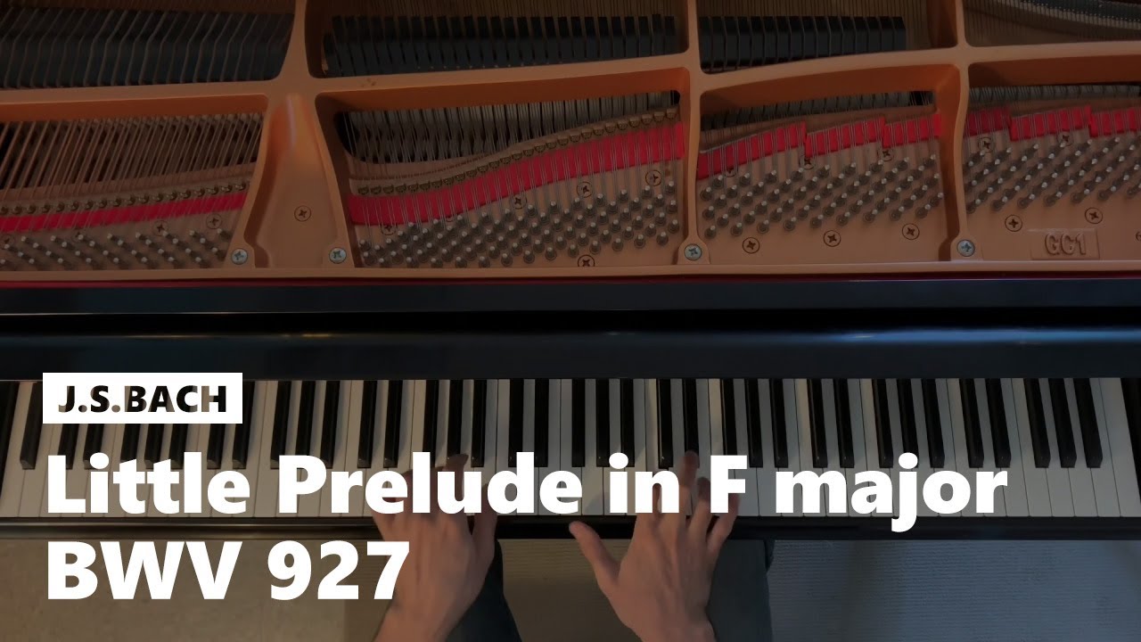 Little Prelude in F Major BWV 927 by J.S. Bach - YouTube Music