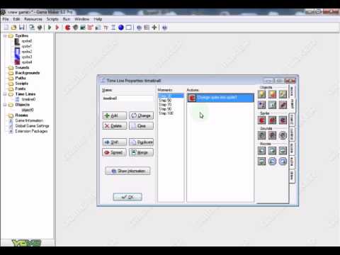 game maker time line - YouTube