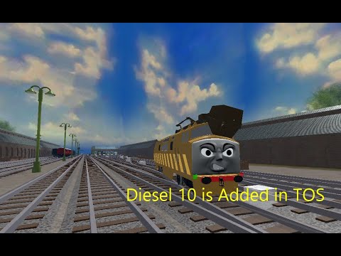 I Found Diesel 10 and he is Added back on Take on Sodor Roblox - YouTube