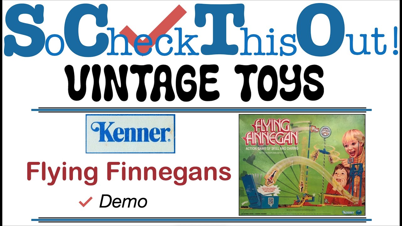 Kenner Flying Finnegan game from Kenner - Vintage 1978 - Demo - How to ...