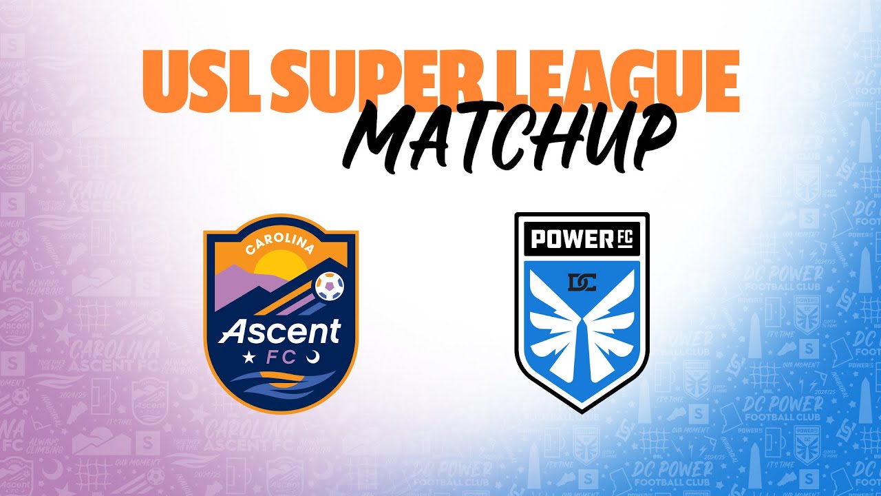 Carolina Ascent FC vs DC Power FC: August 17, 2024 - YouTube