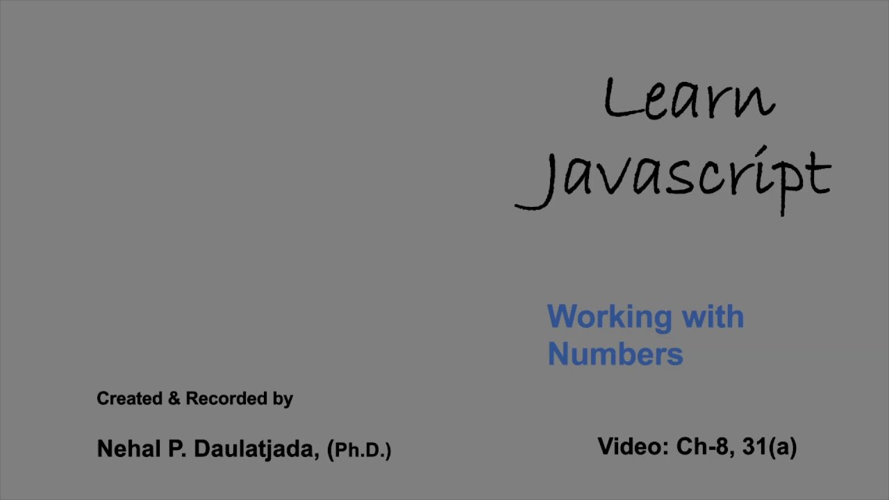 Learn Javascript Numbers With Single Occurrence Of Digit YouTube Learn Javascript Numbers With Single Occurrence Of Digit YouTube