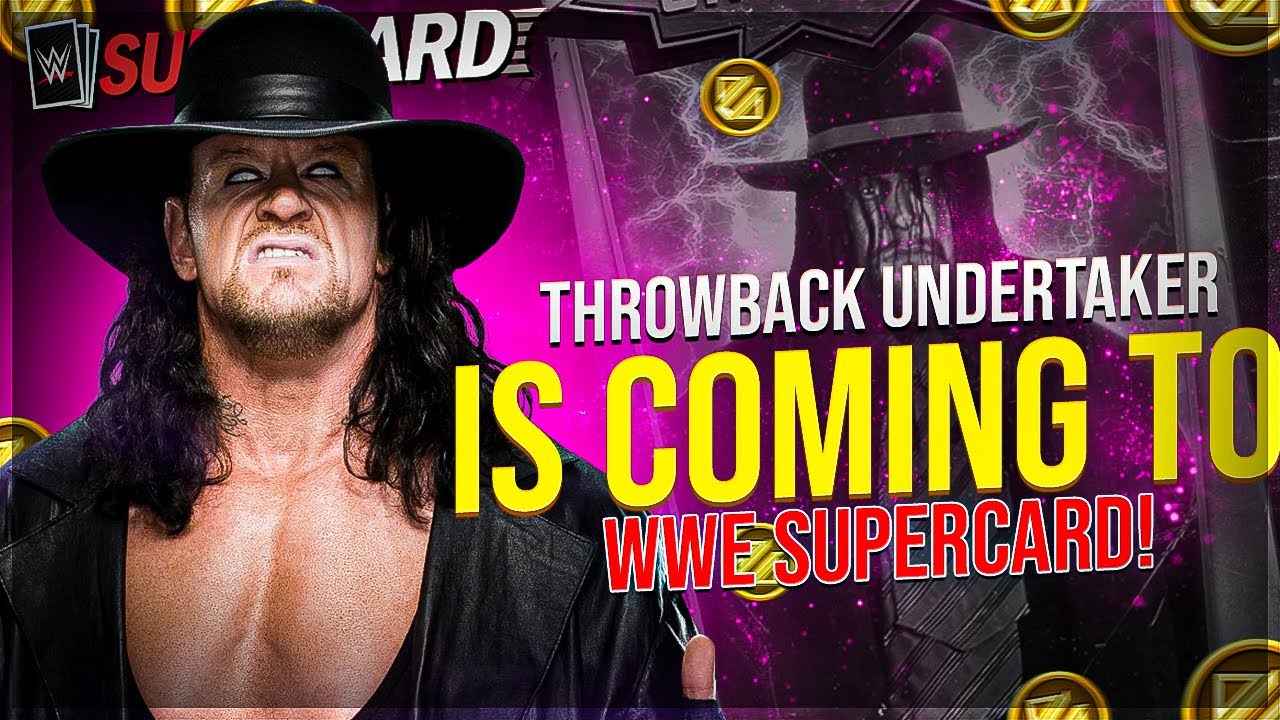 THIS INSANE NEW UNDERTAKER CARD IS COMING TO WWE SUPERCARD VERY SOON ...