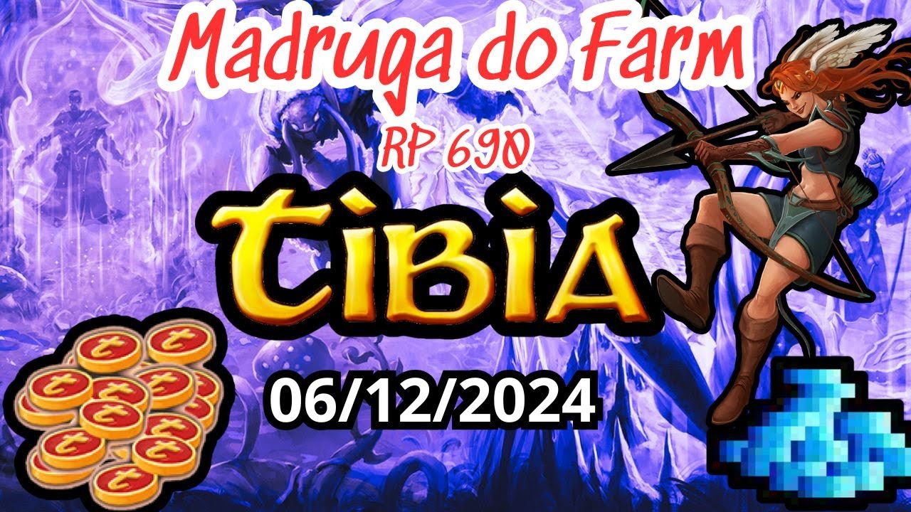 Farmando no Tibia - 690 RP #08 - 06/12/2024. #tibia #tibiagame # ...