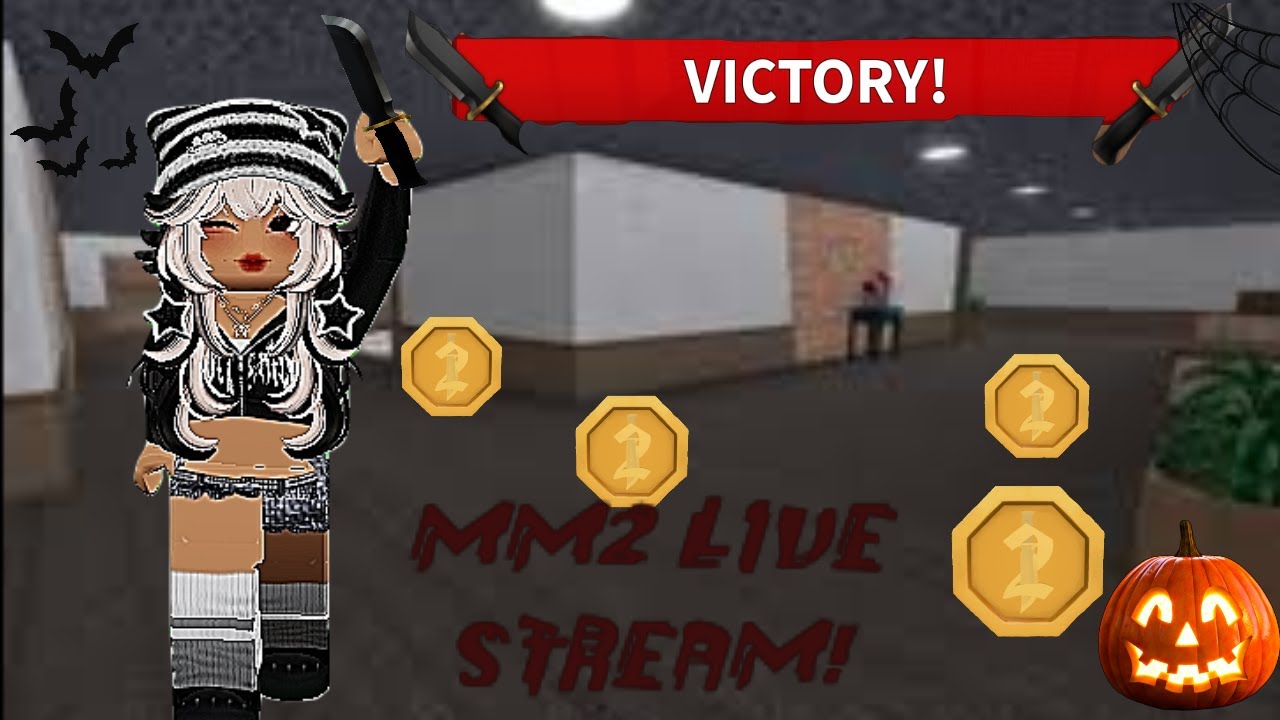 MM2 MURDER MYSTERY on ROBLOX with my bff! LIVESTREAM - YouTube