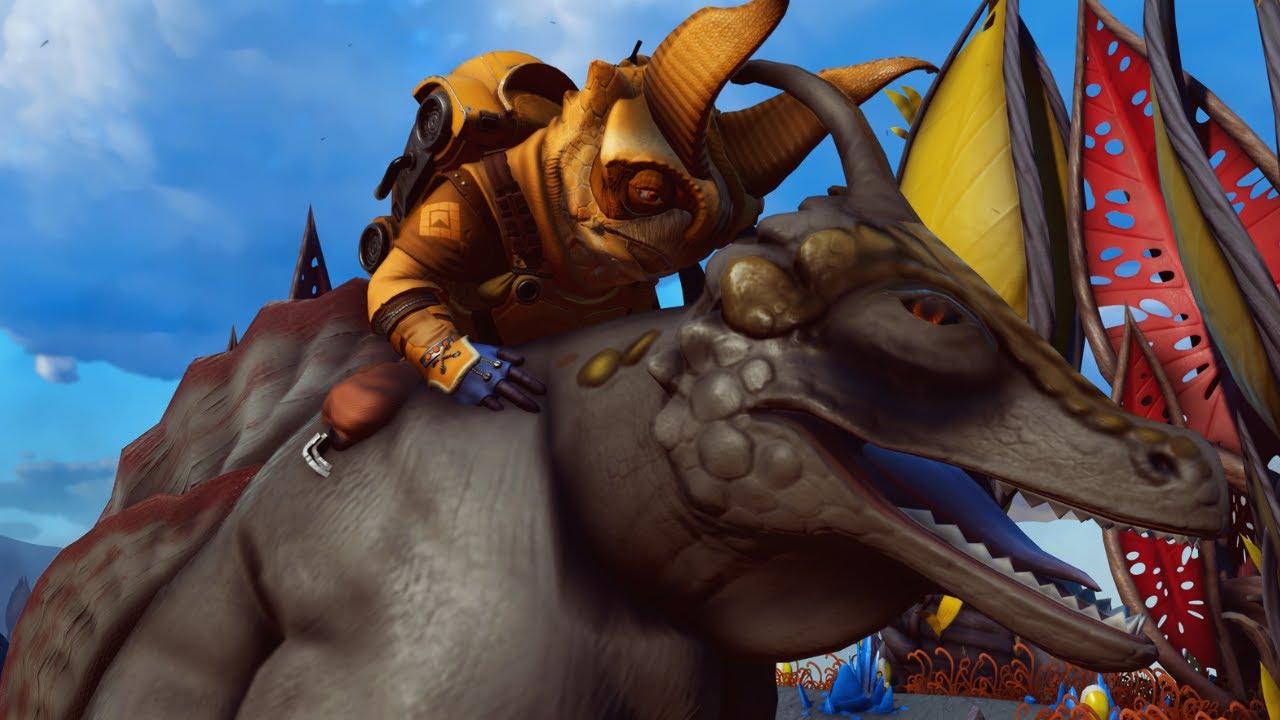 No Man's Sky | BEYOND | Tiny Gek Riding Big Creatures! Multiplayer In ...