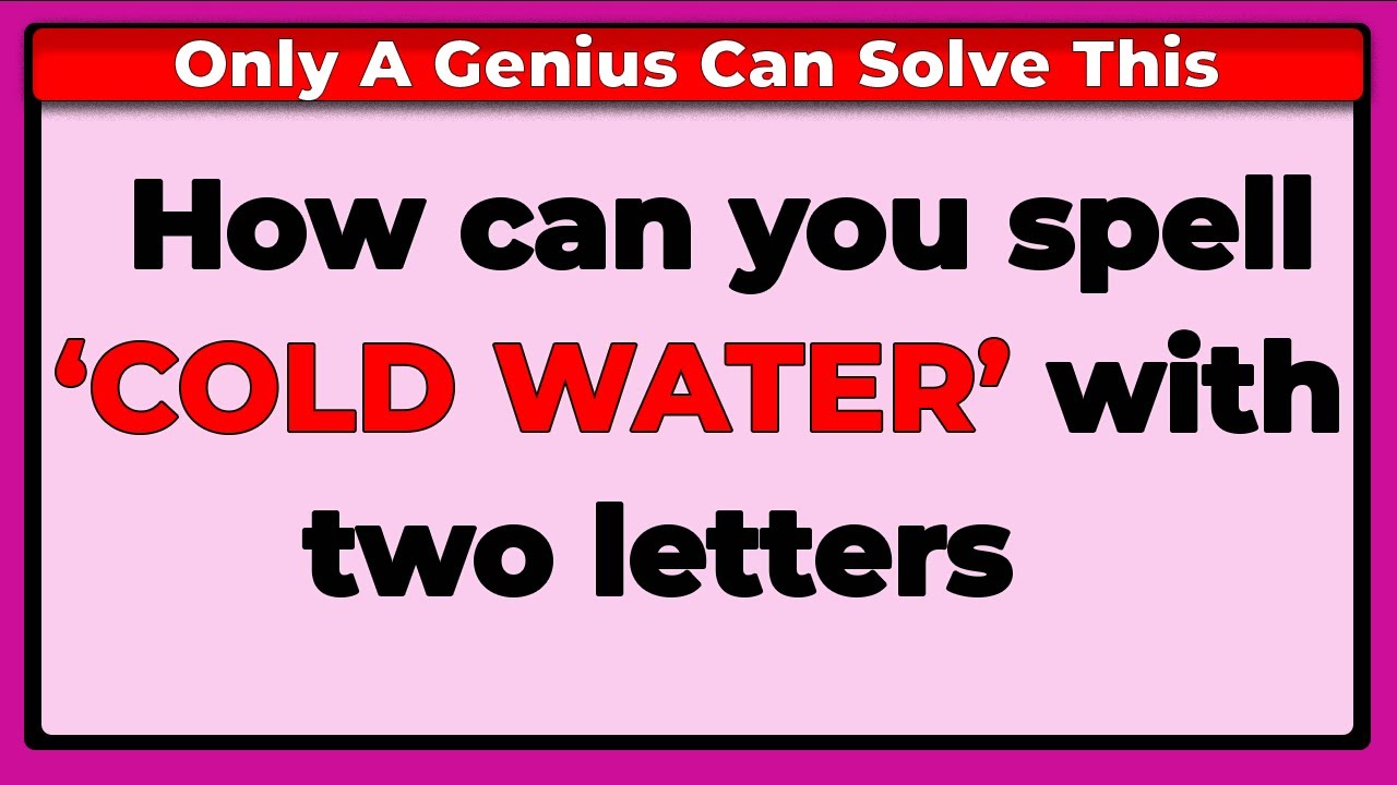 30 Hard Tricky Riddles That Will Boost Your Thinking Skills || Only a ...
