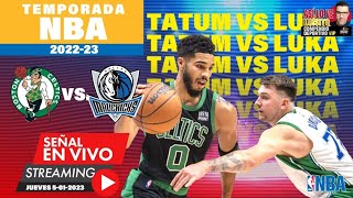 🔴 DALLAS MAVERICKS VS BOSTON CELTICS EN VIVO JUEVES 5 ENERO 💥 LUKA VS ...