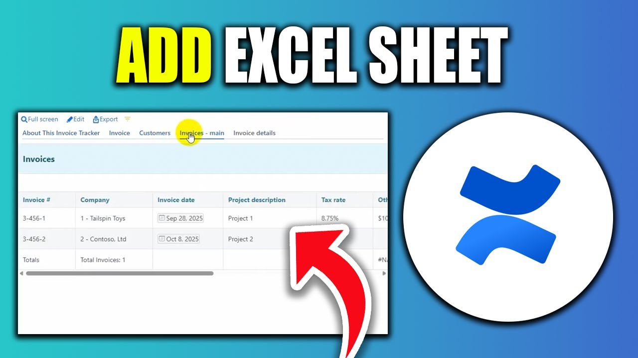 How To Add Excel Sheet In Confluence Page - New Method - YouTube