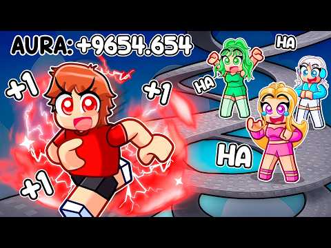 I Pretended to be a noob Then Got MAX LEVEL AURA In +1 Speed Aura Escape!