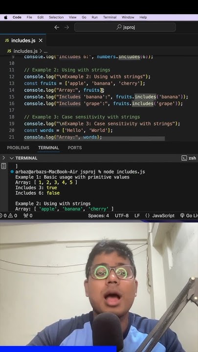 Includes Array Methodtricky Javascript Interview Questions 71 Shorts Frontend Javascript 