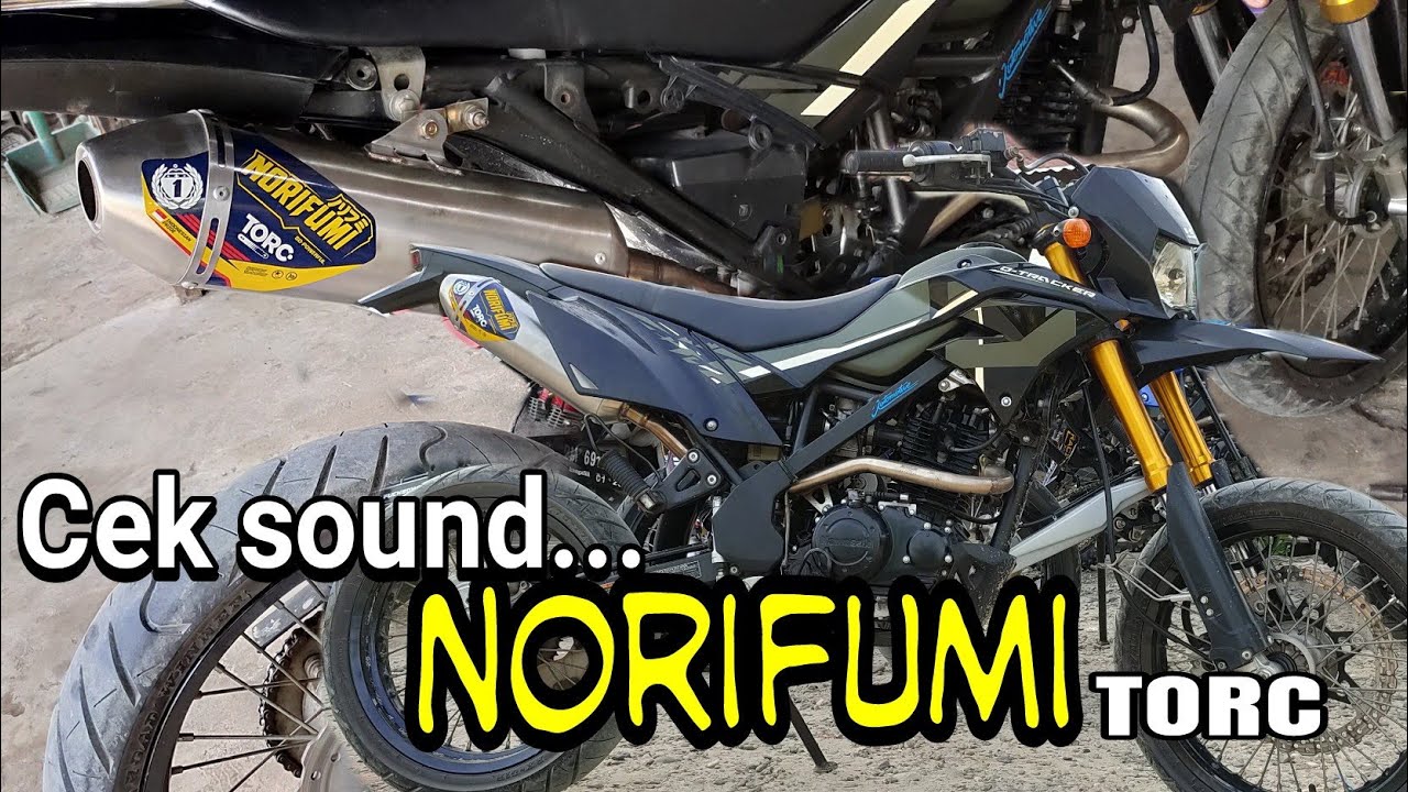 ceksound Norifumi TORC Kawasaki D-Tracker/KLX 150 - YouTube