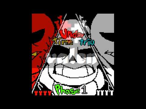 UNDER TIME TRIO //Sanses Appeared+Sans battle phase 1 - Uncertain (fan ...