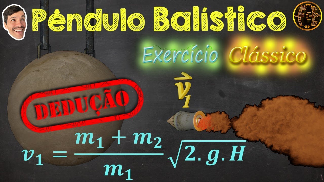 Pêndulo Balístico - velocidade do projétil (bala) de uma arma - YouTube
