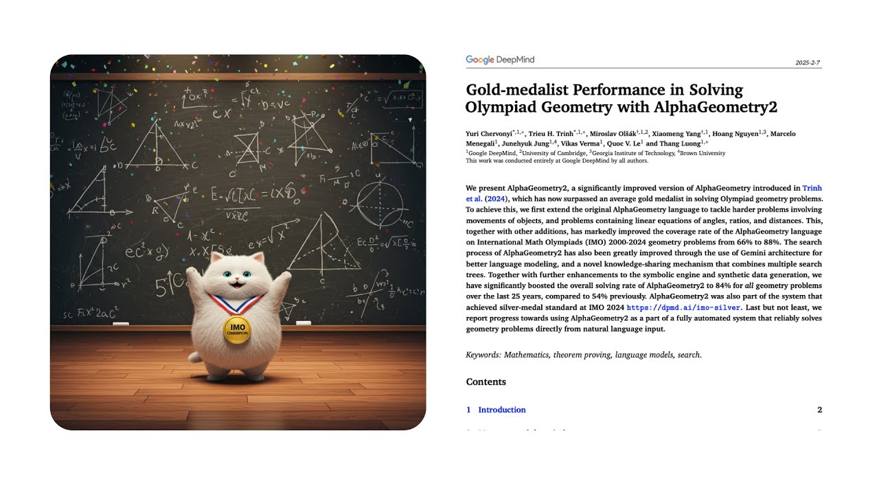 Gold-medalist Performance in Solving Olympiad Geometry with AlphaGeometry2 (Paper Walkthrough ...