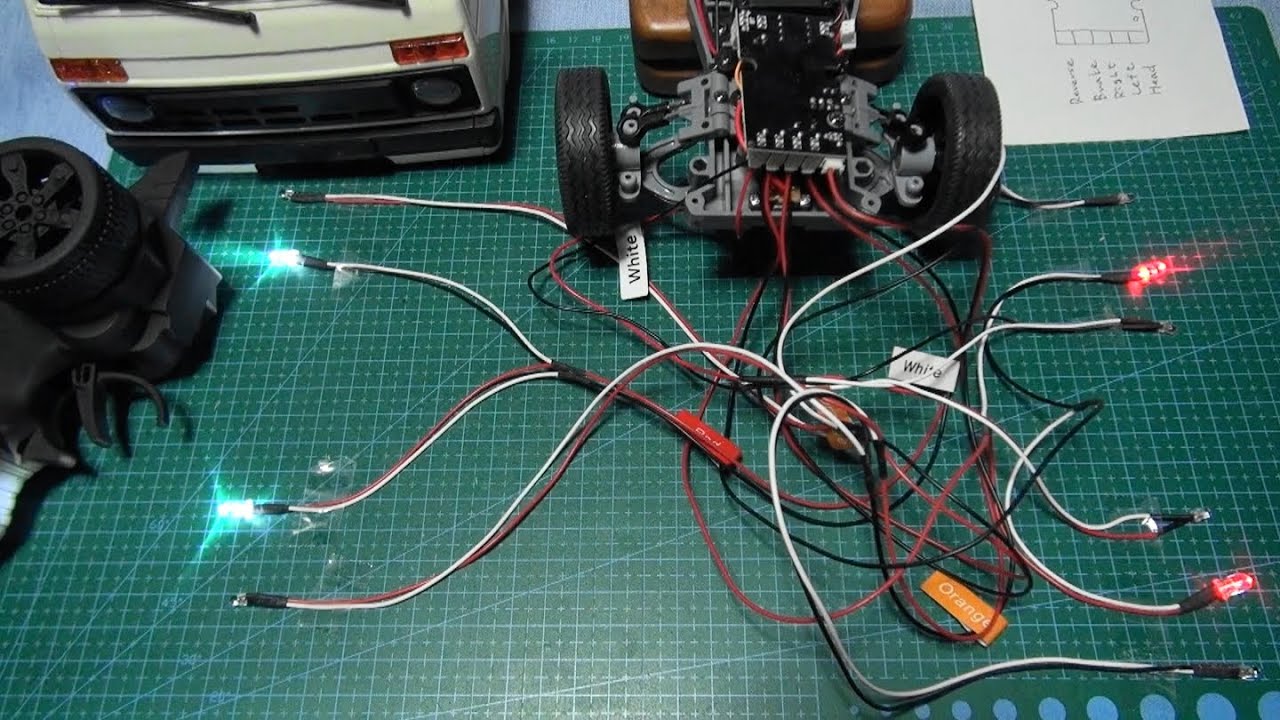 WPL D22 LED - YouTube