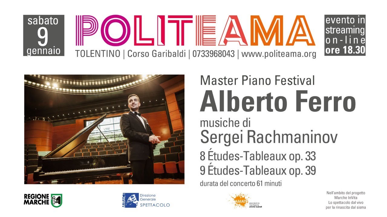 Alberto Ferro - Master Piano Festival - YouTube