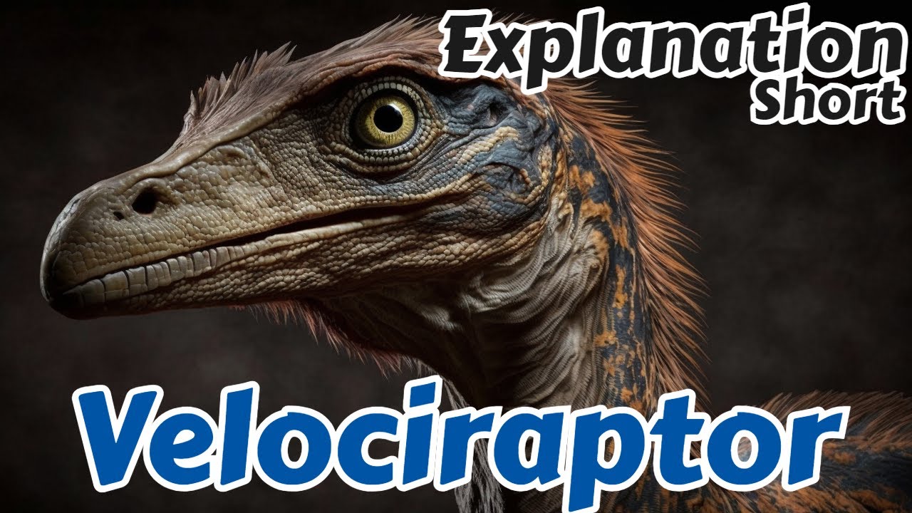 Is it a bird?【 Velociraptor 】Short Dinosaur Explanation!《:DINOchannnel ...