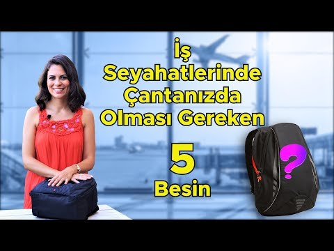 İş Seyahatlerinde Çantanızda Olması Gereken 5 Besin