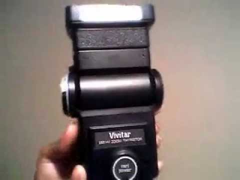 Vivitar 285HV Zoom Thrystor Flash Review - YouTube