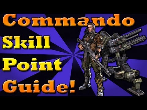 Borderlands 2: Commando Skill Point Guide (Axton) [HD] - YouTube