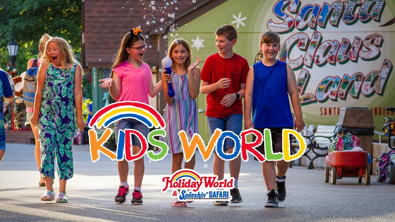Kids World @ Holiday World & Splashin' Safari - YouTube