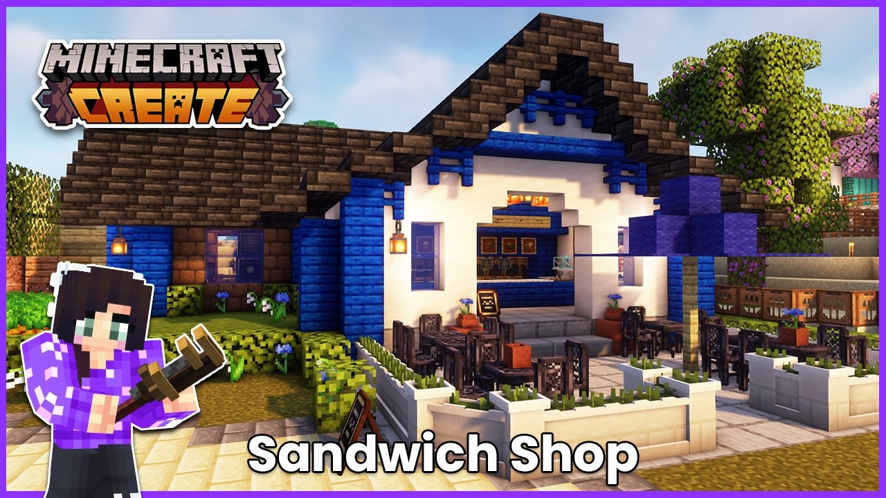 Sandwiches in Minecraft with Create Mod - YouTube